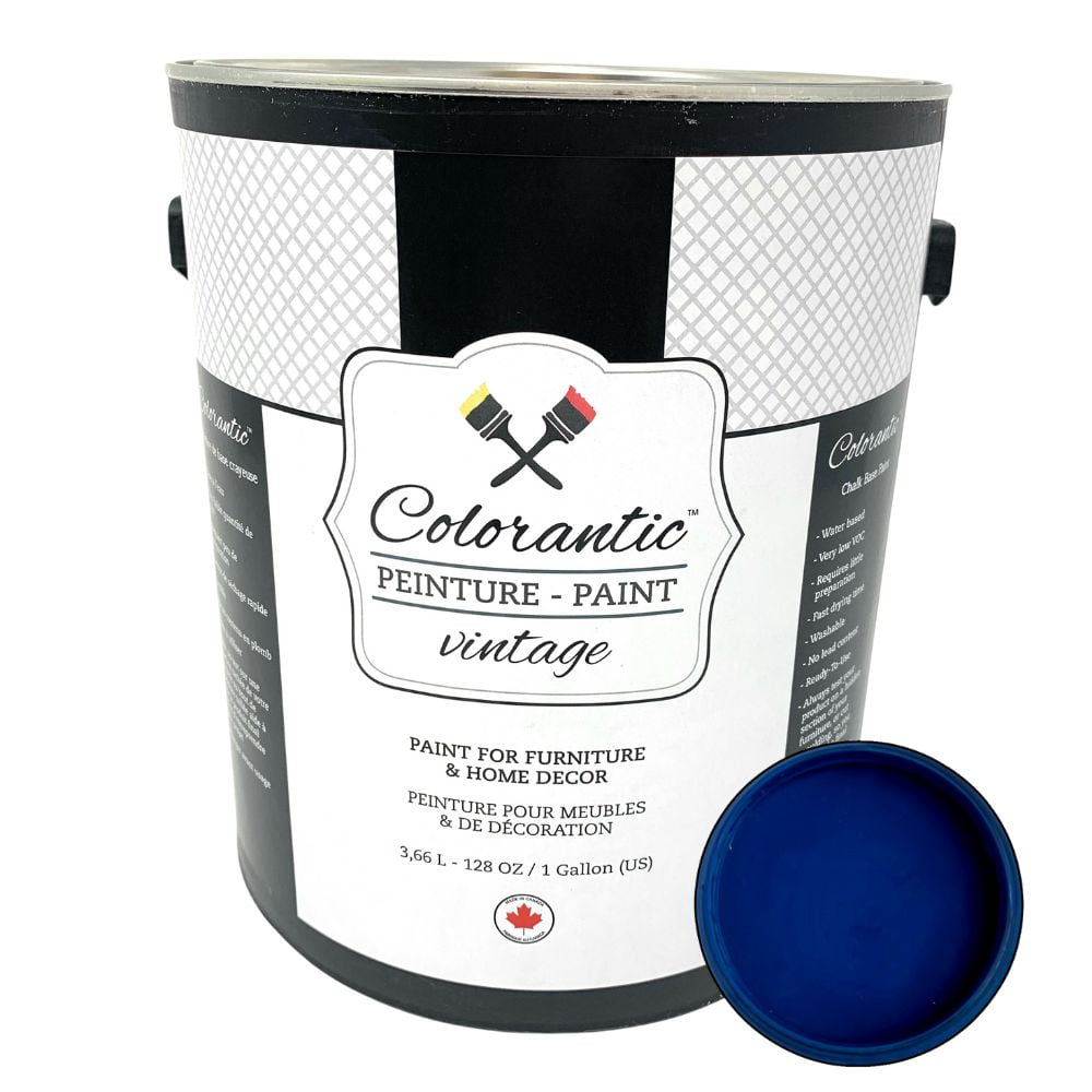 Colorantic | BLUE MOON Chalk Paint Based for Furniture DIY - Multi ...