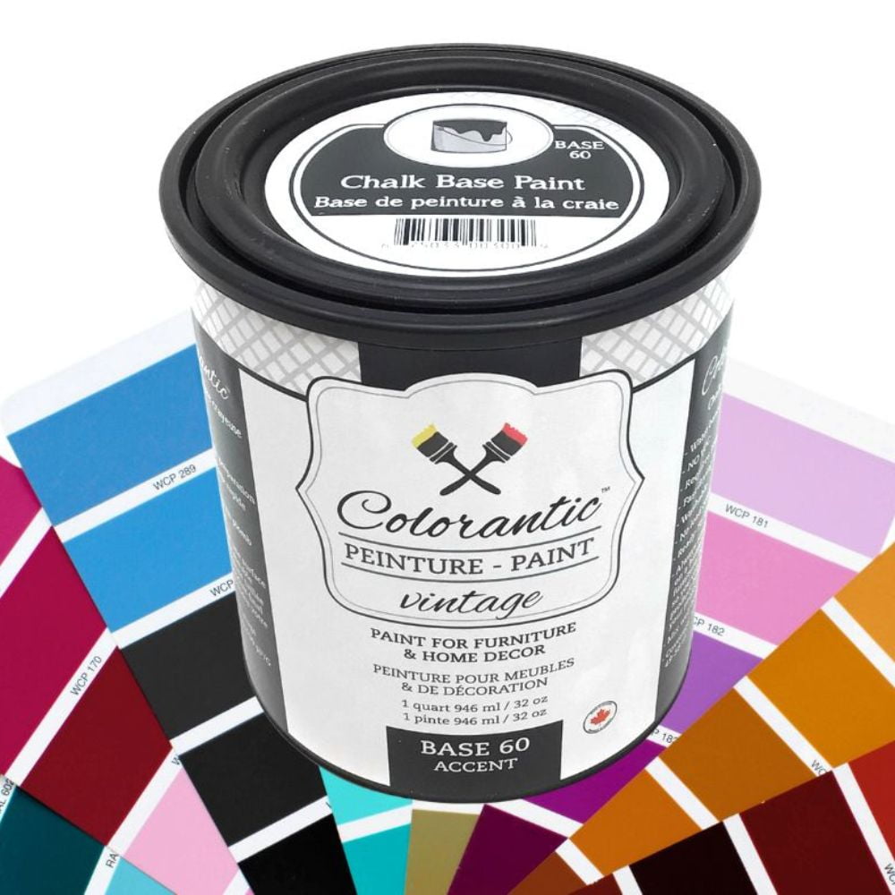 Colorantic | CUSTOM COLOR BASE Chalk Paint for Furniture DIY Craft ...