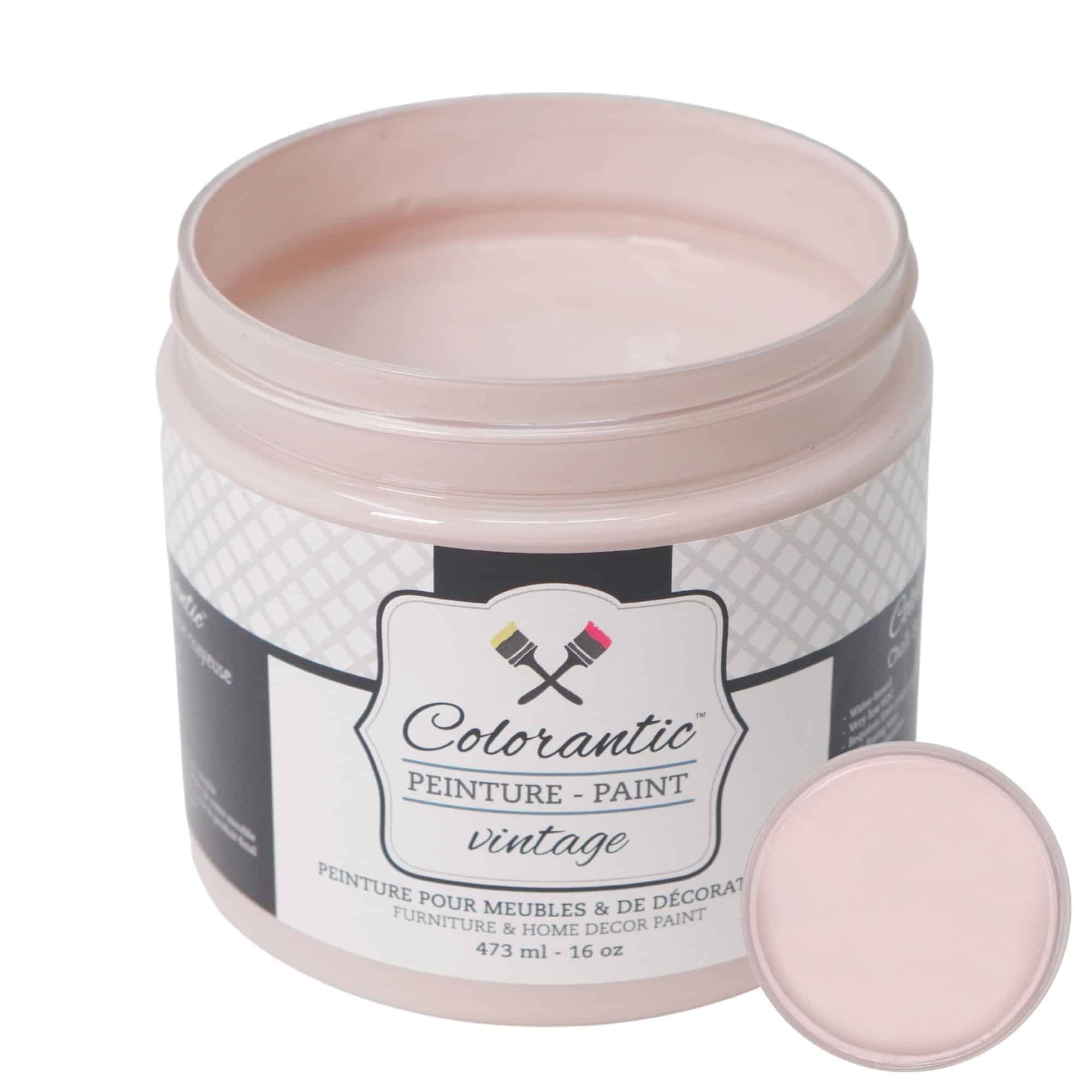 Colorantic | DUSTY ROSE Chalk Paint Based for Furniture DIY - Multi ...