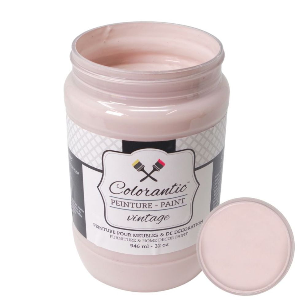 Colorantic | DUSTY ROSE Chalk Paint Based for Furniture DIY - Multi ...