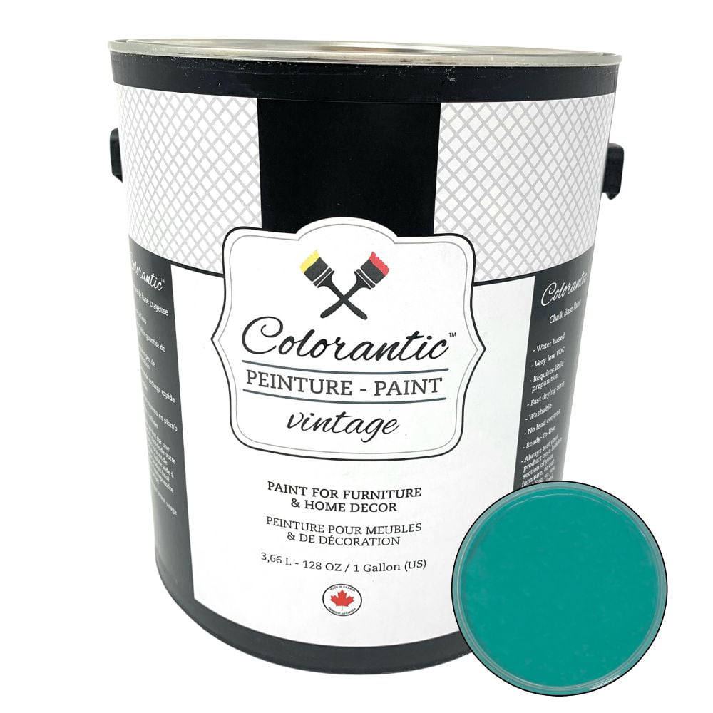 Colorantic | EMERALD Chalk Paint Based for Furniture DIY - Multi ...