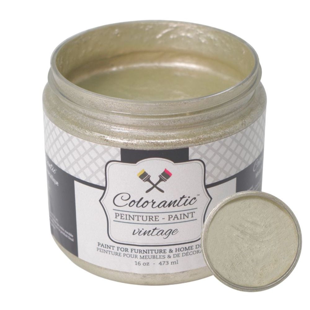 Colorantic | Furniture CHAMPAGNE METALLIC Chalk Paint | Arts and Craft ...