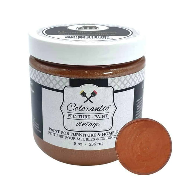 Colorantic | Furniture DIY Copper Metallic Chalk Based Paint | Art ...