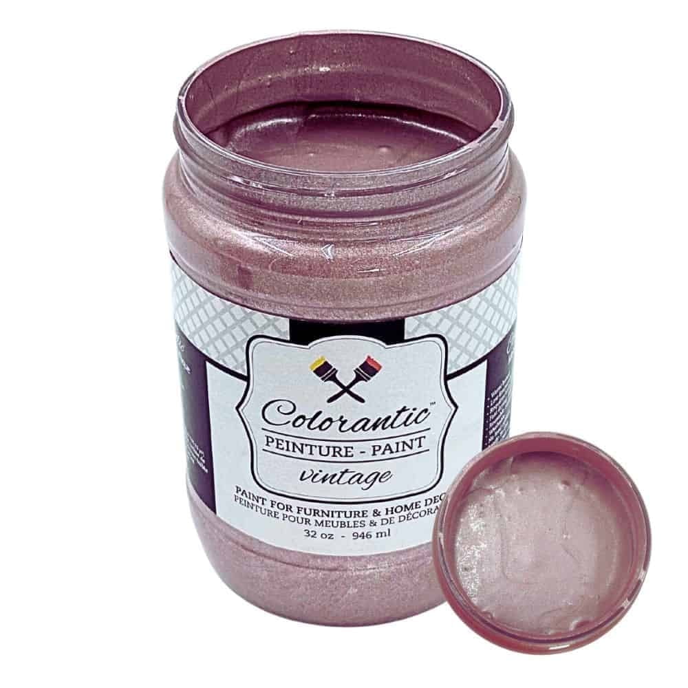 Colorantic | Furniture ROSE GOLD METALLIC Chalk Paint | Arts and Craft ...