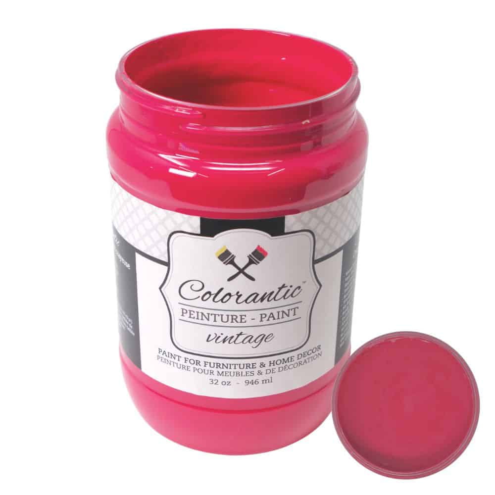 Colorantic | RASPBERRY Chalk Paint Based for Furniture DIY - Multi ...