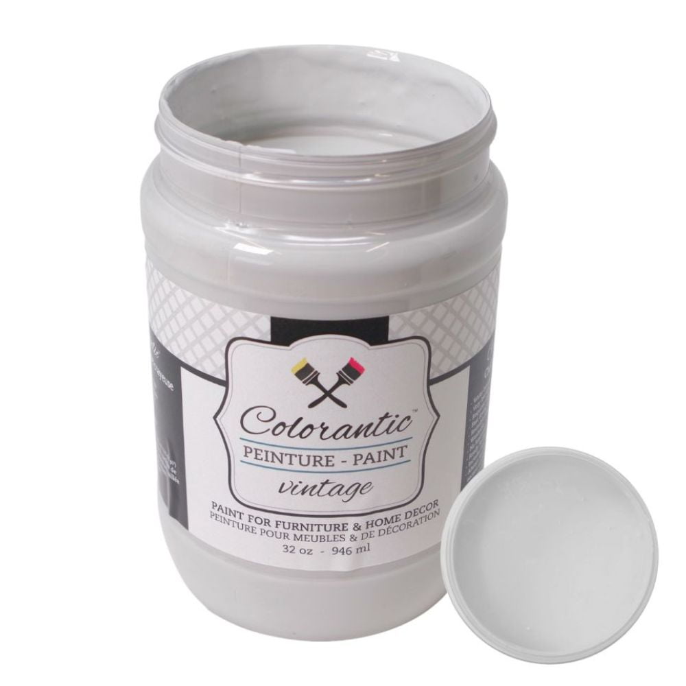 Colorantic | VOLCANO Chalk Based Paint for Furniture DIY - MEDIUM GREY ...