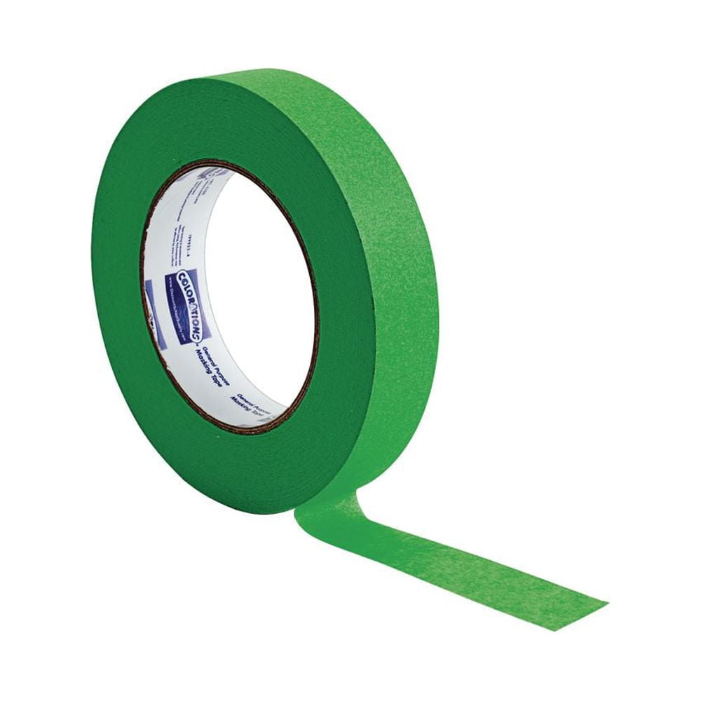 Colorations 1\" Colored Masking Tape Light Green - Walmart.com