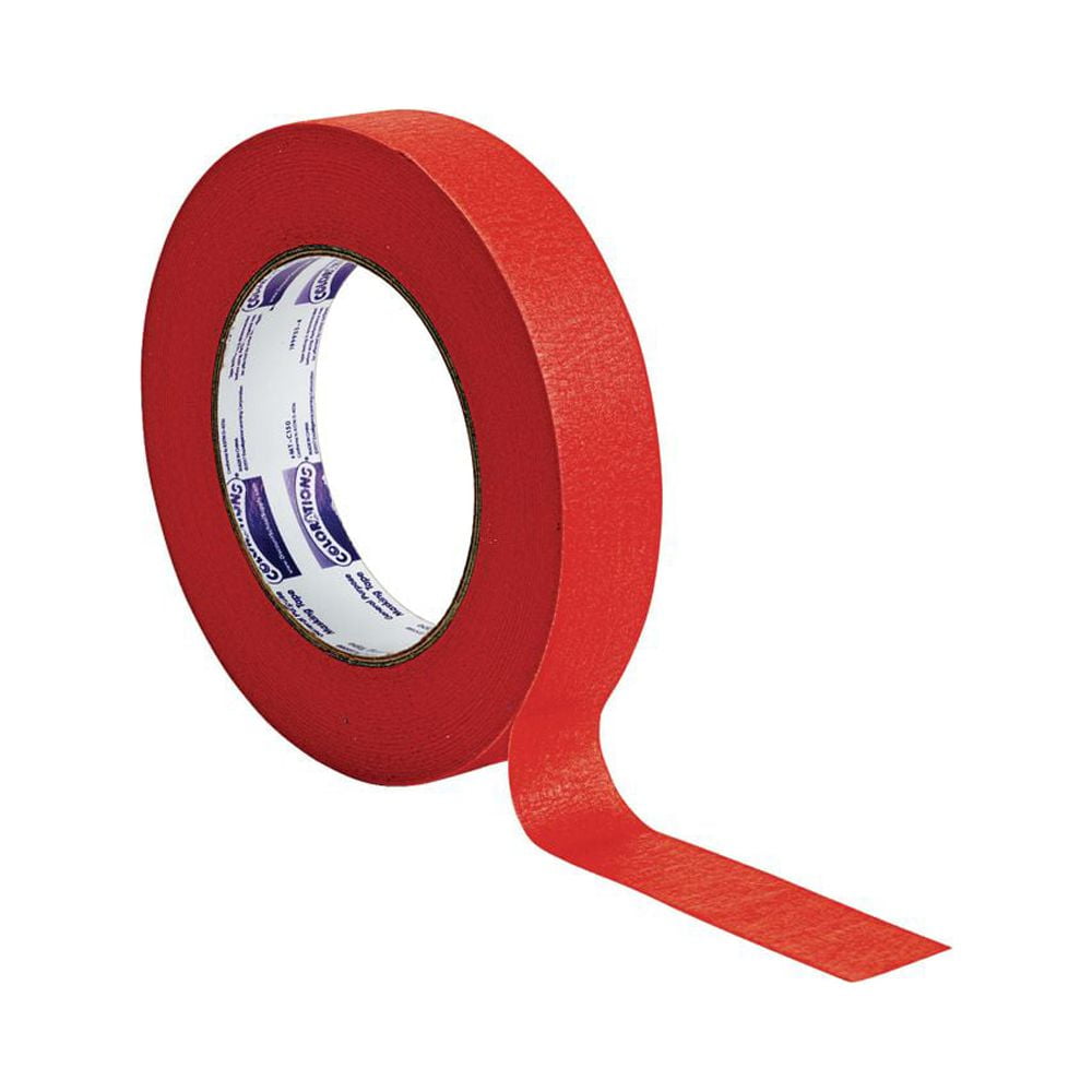 Colorations 1\" Colored Masking Tape Red - Walmart.com