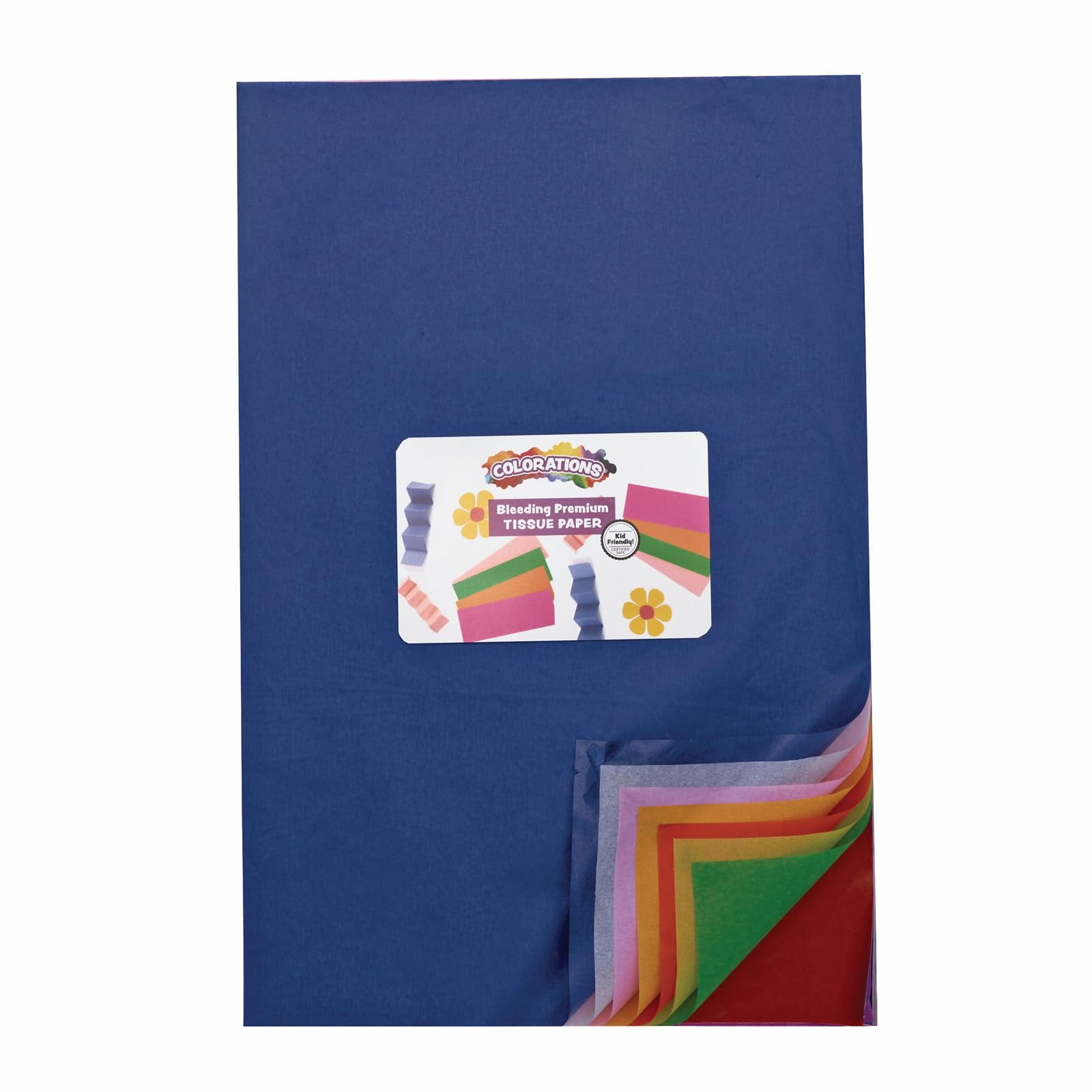 Colorations Bleeding Art Tissue, MFF30 50 Sheets, 12 inches x 18 inches ...