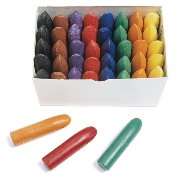 Colorations Chubby Crayons - Set of 40 - Walmart.com