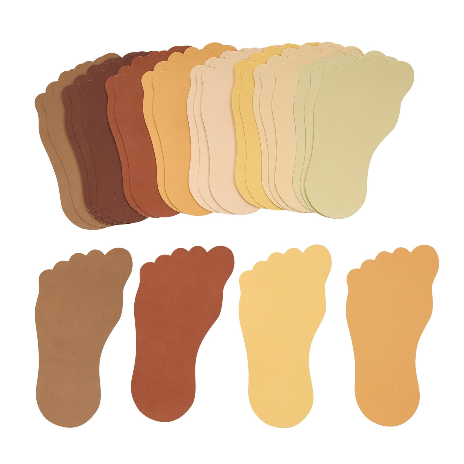 Colorations Colors Like Me MMF7 Feet, Set of 24, 4 Colors, Glossy ...