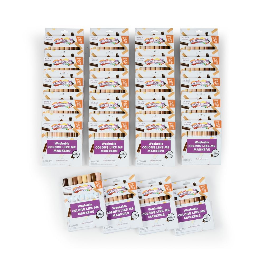 Colorations Colors Like Me Markers - 24 Sets, Each 8 Colors - Walmart.com