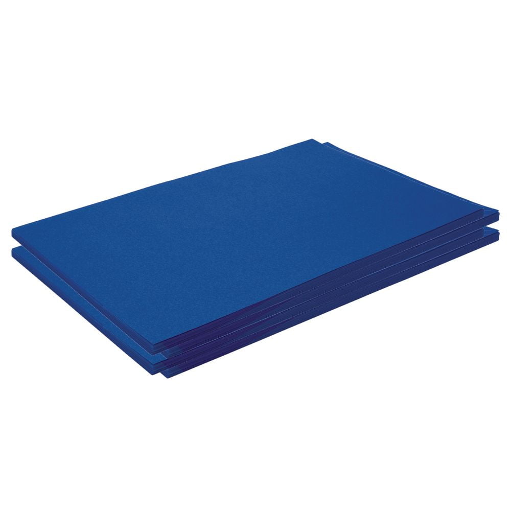 Colorations Construction Paper, Blue - 12" x 18", 200 Sheets - Walmart.com