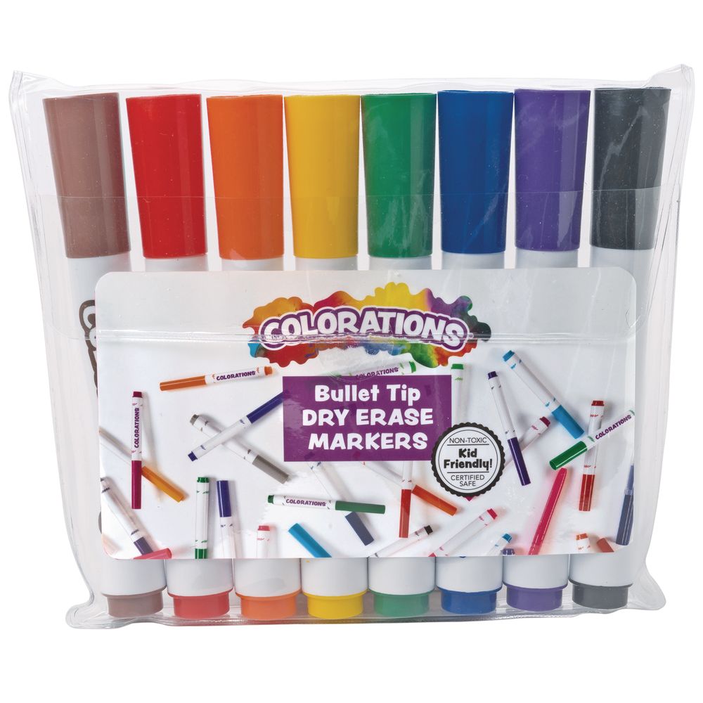 Expo Low Odor Dry Erase Markers, Chisel Tip, Vibrant Colors, 8 Count ...