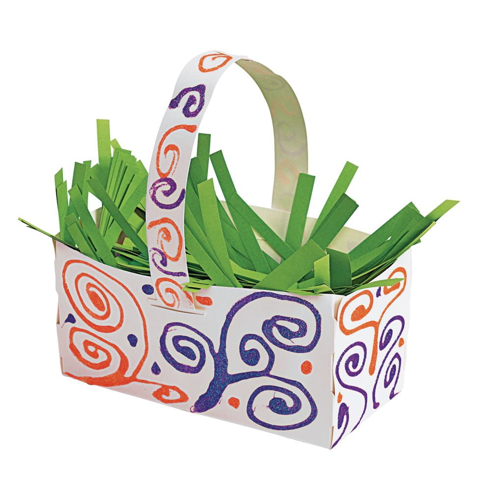 Colorations Fun-Fold Paper Baskets - Set of 20 - Walmart.com
