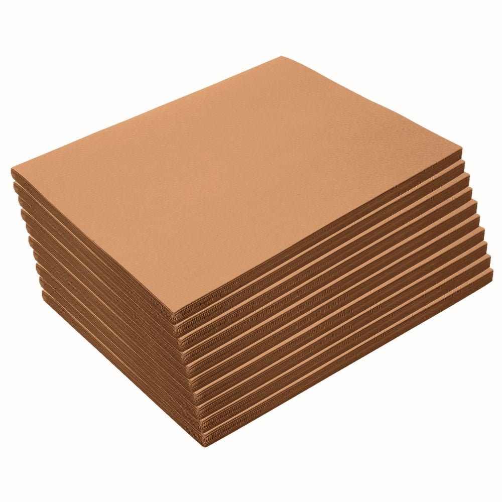 Colorations Heavyweight Light Brown Construction Paper, 9" x 12" - 500 ...