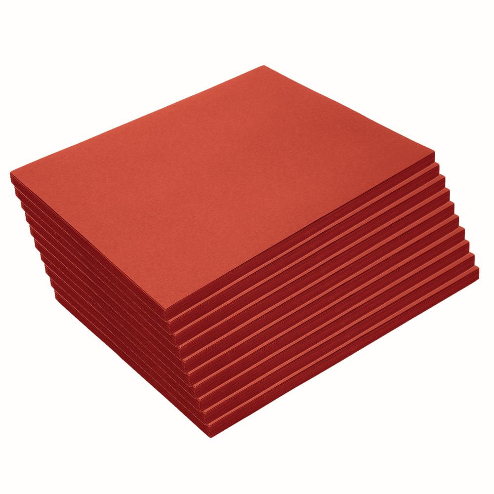 Colorations Heavyweight Red Construction Paper, 9" x 12" - 500 Sheets ...