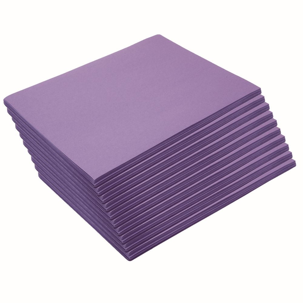 Colorations Heavyweight Violet Construction Paper - 9" x 12", 500 ...