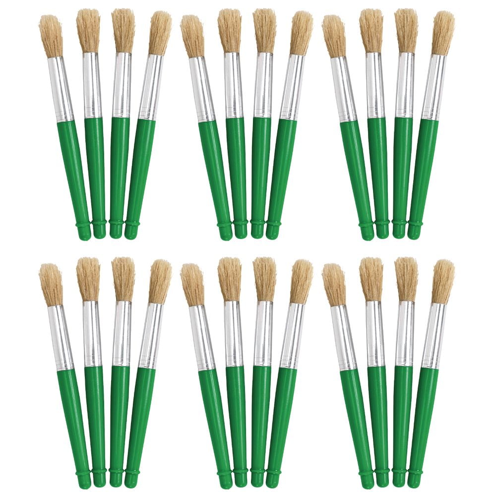 Colorations Jumbo Chubby Paint Brushes, EA 4 BRUSHES, Set of 6 ...