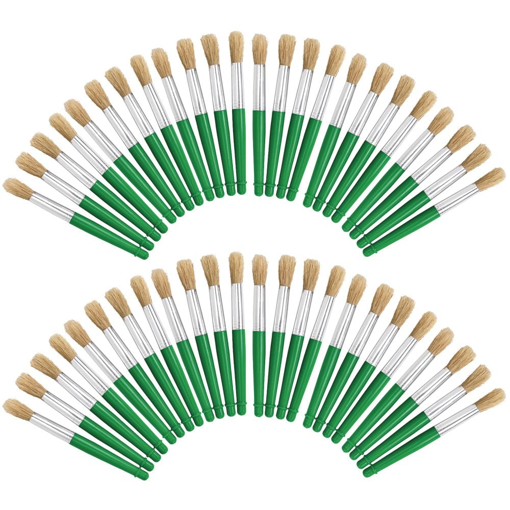 Colorations Jumbo Chubby Paint Brushes EA 4 Brushes, Set of 12 ...
