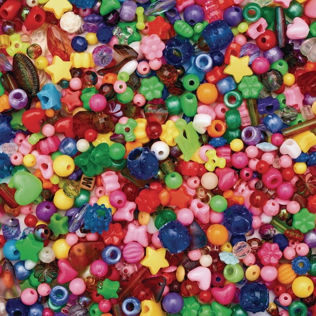 Colorations Multi-Mix Beads - 1 lb. - Walmart.com