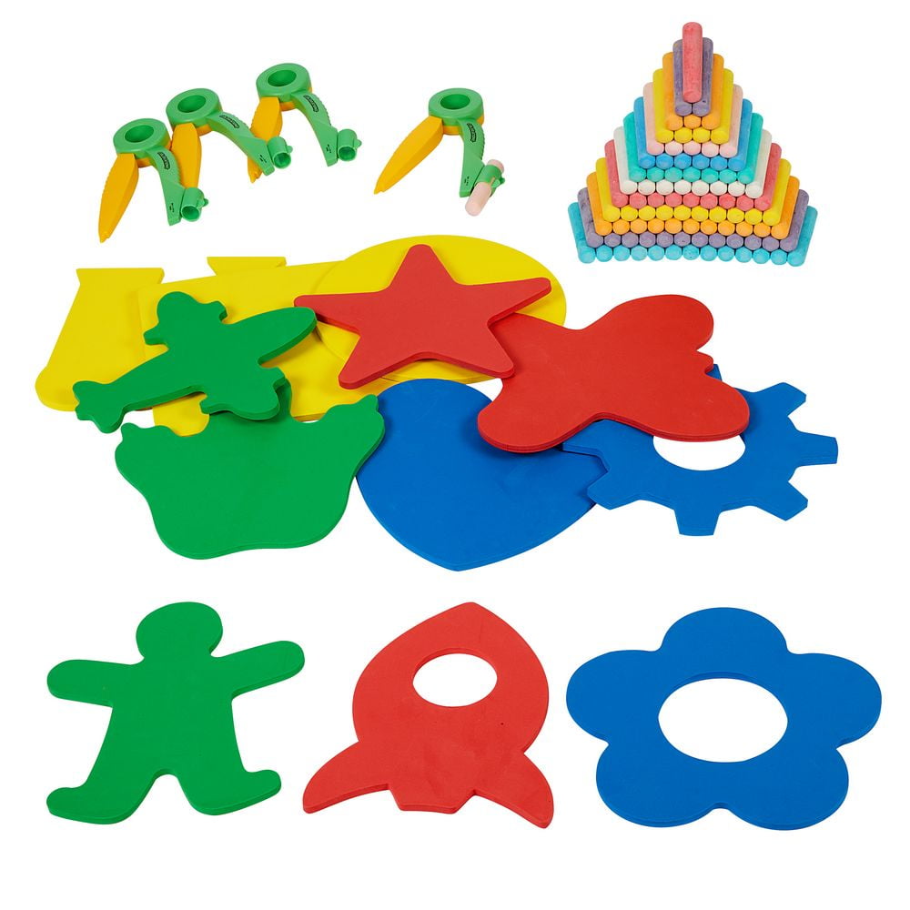 Colorations Outdoor Giant Chalk Compass Kit - Walmart.com