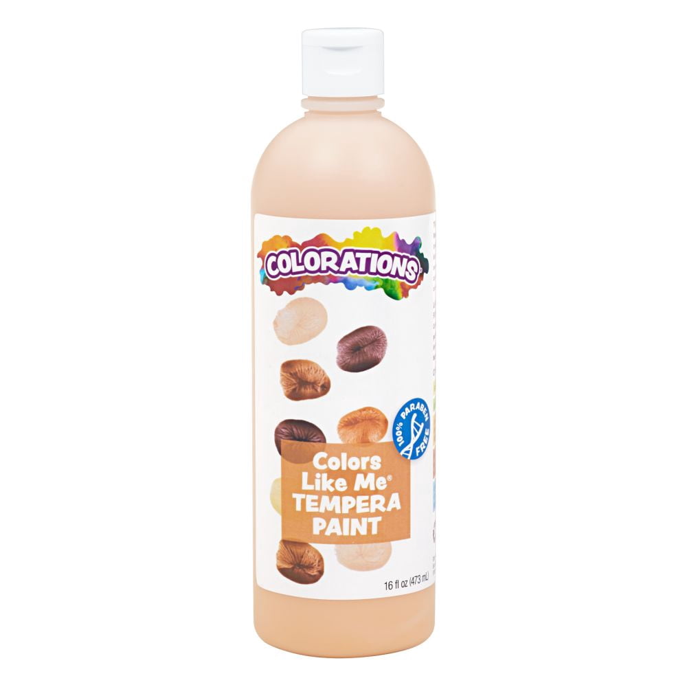 Colorations Colors Like Me Paraben-Free Washable Paint, Peach - 16 oz ...