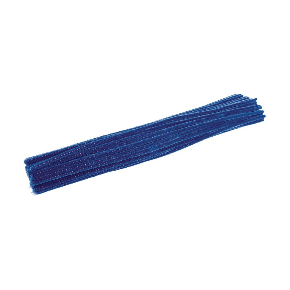 Colorations Pipe Cleaners, Blue - Pack of 100 - Walmart.com