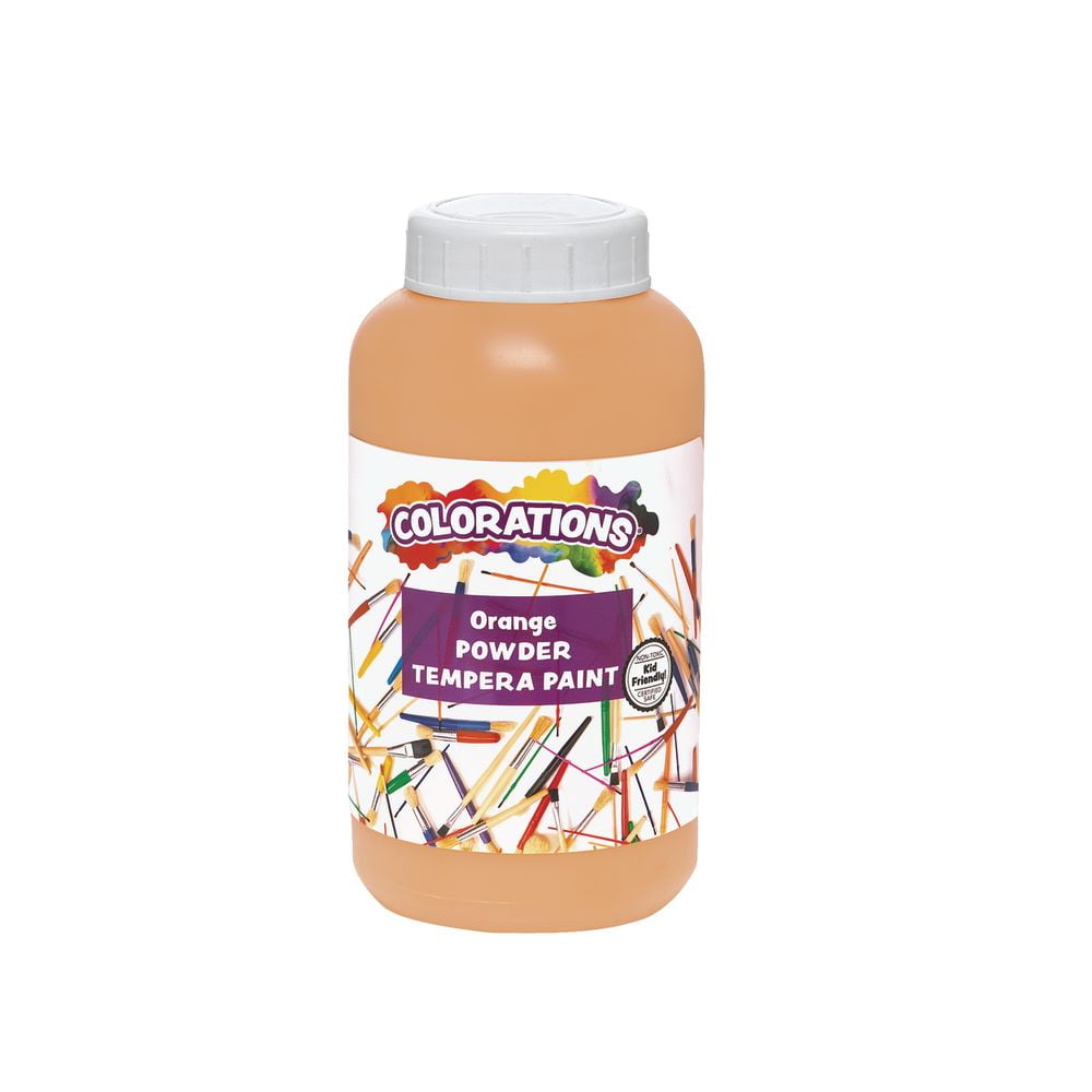 Colorations Powder Tempera, Orange - 1 lb. - Walmart.com