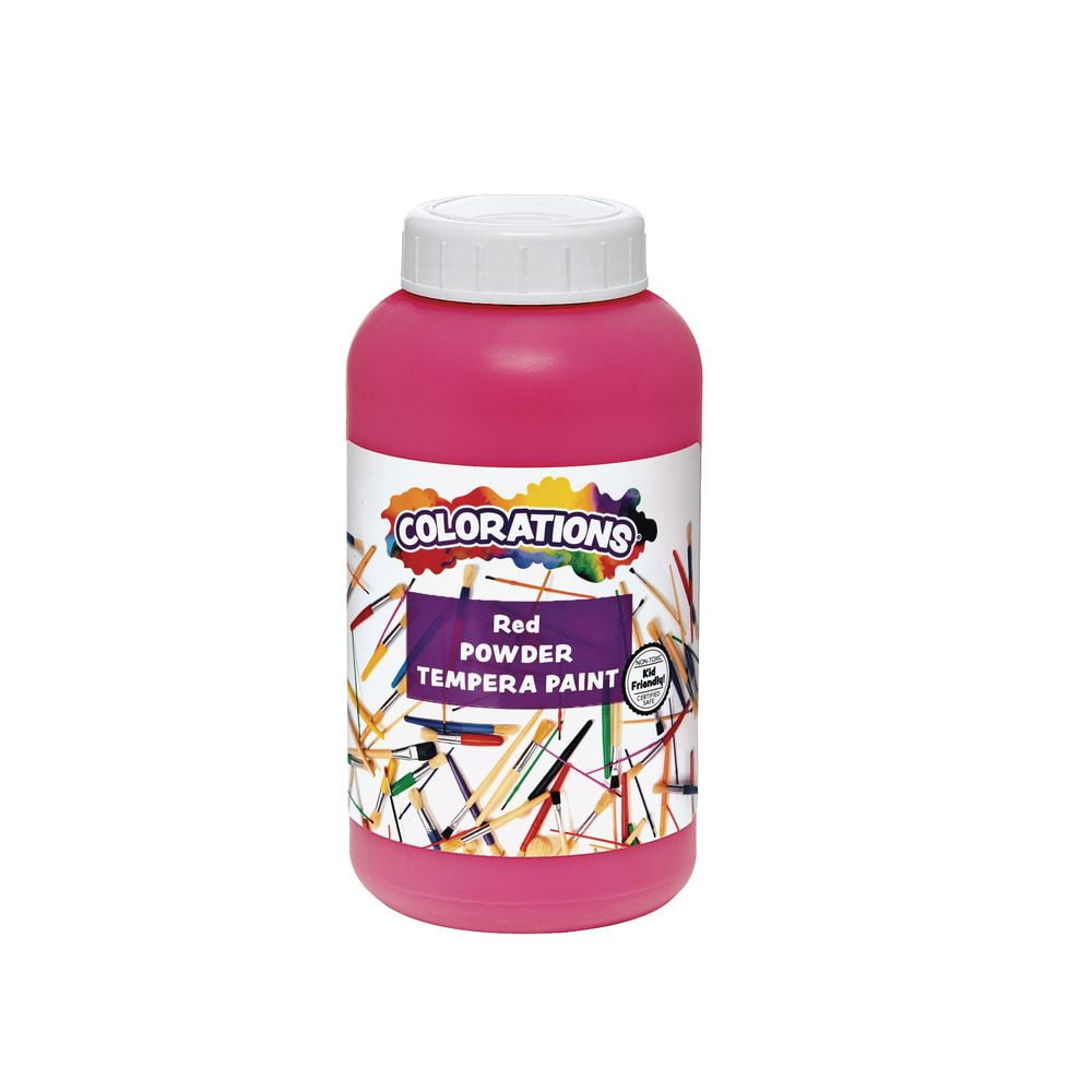 Colorations Powder Tempera, Red - 1 lb. - Walmart.com