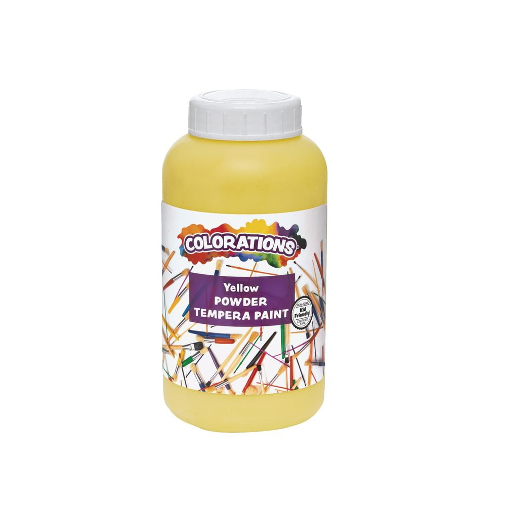 Colorations Powder Tempera, Yellow - 1 lb. - Walmart.com