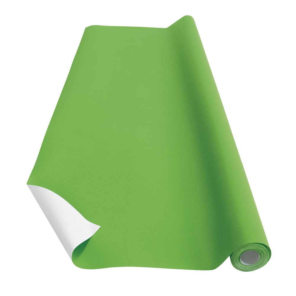 Colorations Prima-Color Fade-Resistant Paper Roll - Lime 47 7/8\" x 50 ...