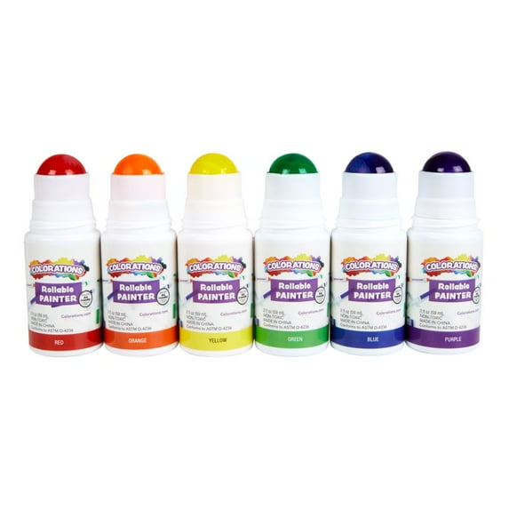 Colorations Rollable Painters - Set of 6 - Walmart.com