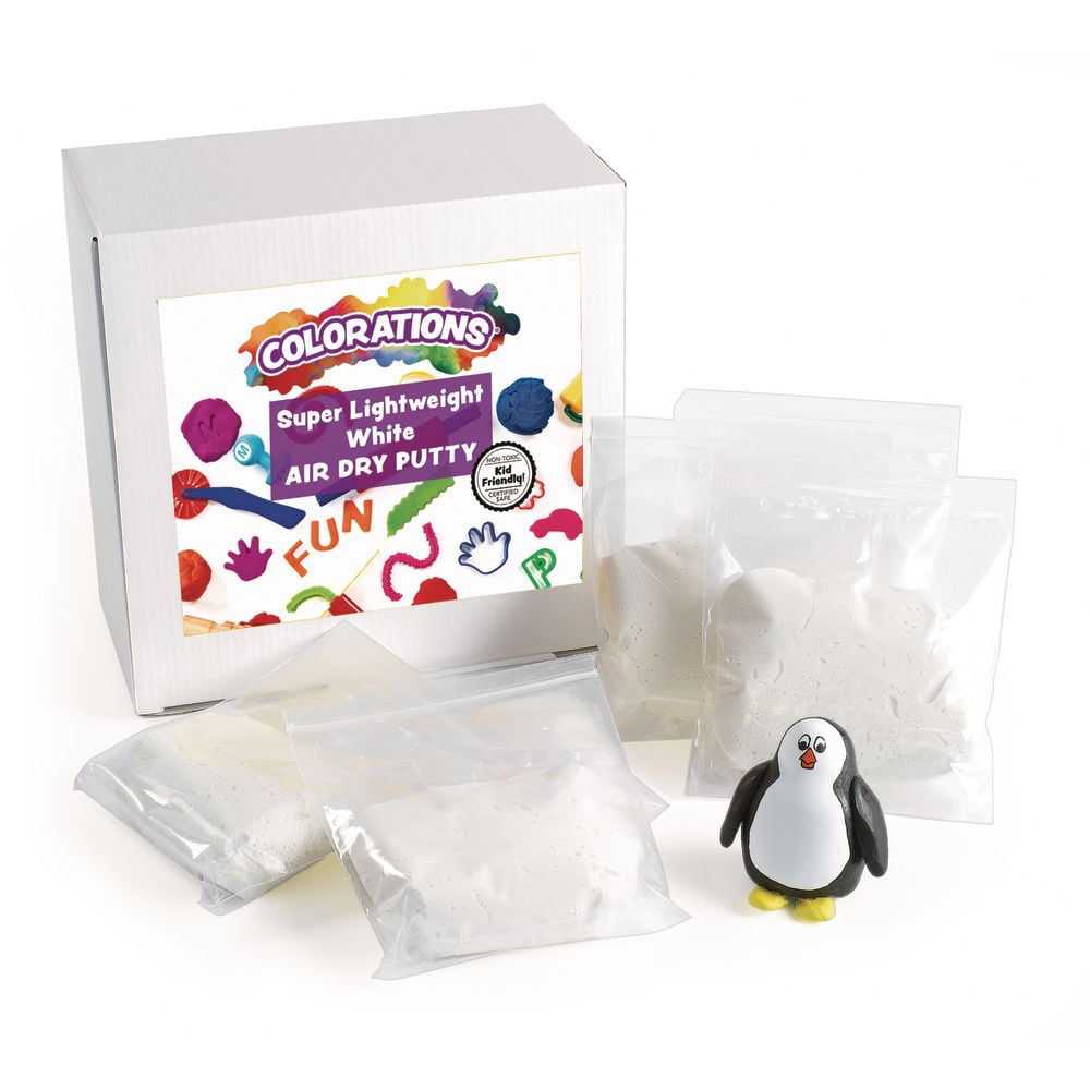 Colorations Craft Art, Super Lightweight Air-Dry Putty, 2lbs. - Fun ...