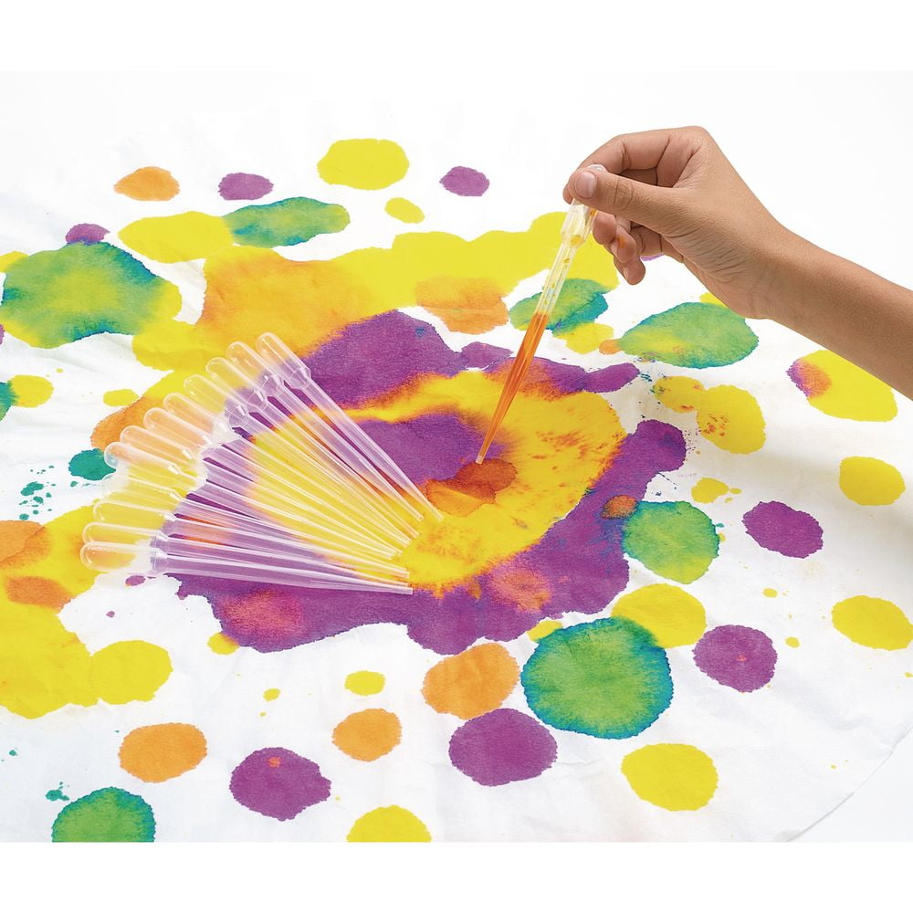 Colorations Super Safe Plastic Droppers & Paper - Set of 12 - Walmart.com