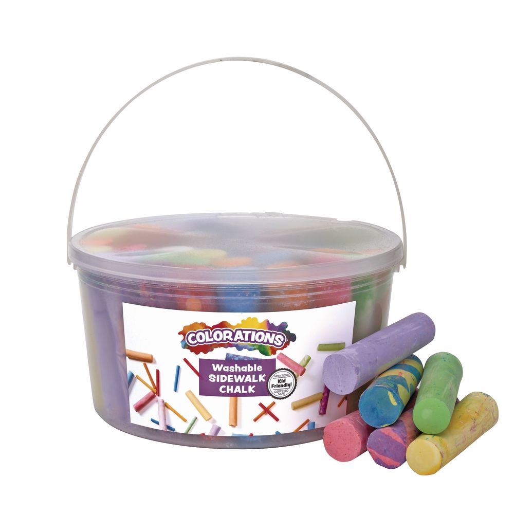 Play Day Sidewalk Chalk, 20 Pieces, Assorted Colors. - Walmart.com