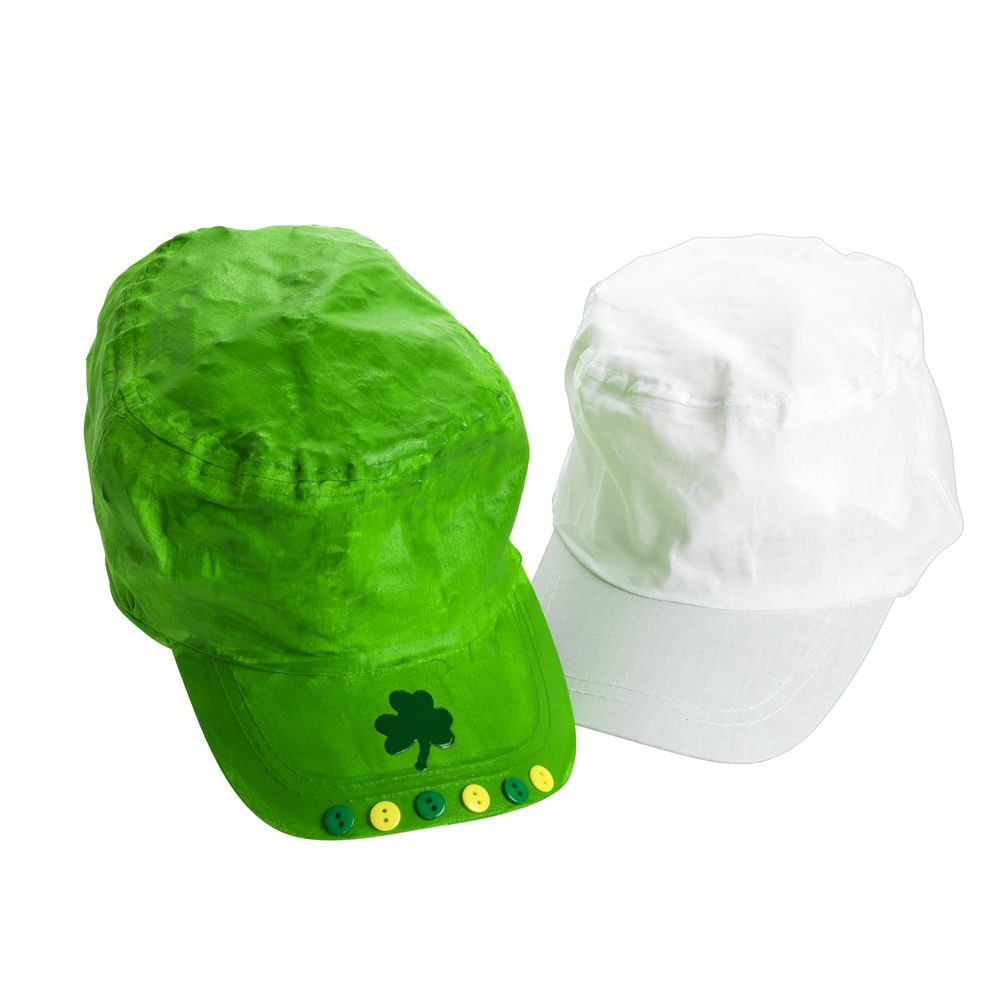 Colorations White Painter's Caps - Set of 12 - Walmart.com
