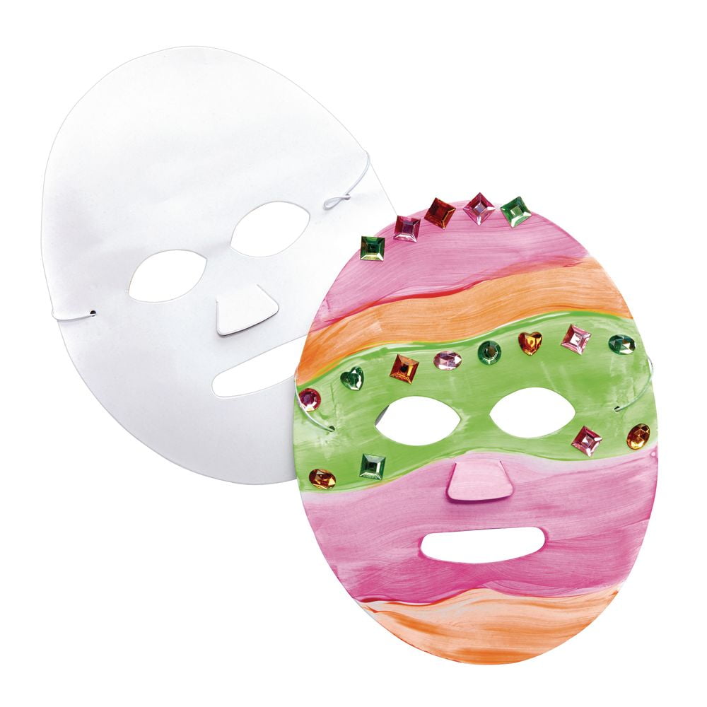 Colorations[r] Cardstock Masks - Set of 24 - Walmart.com
