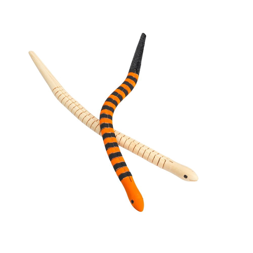 Colorations[r] Wooden Slithering Snakes - Set of 12 - Walmart.com