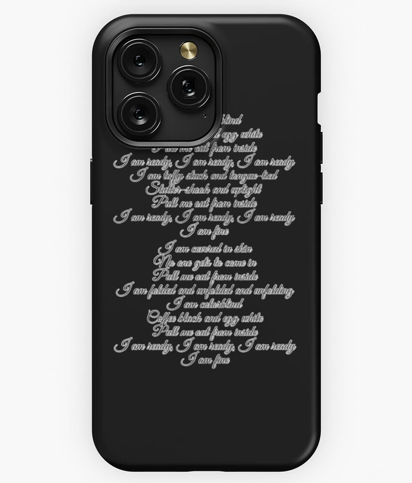 Colorblind Song Lyric Fan Art M177 Phone Case for iPhone 17 16 15 14 13 ...