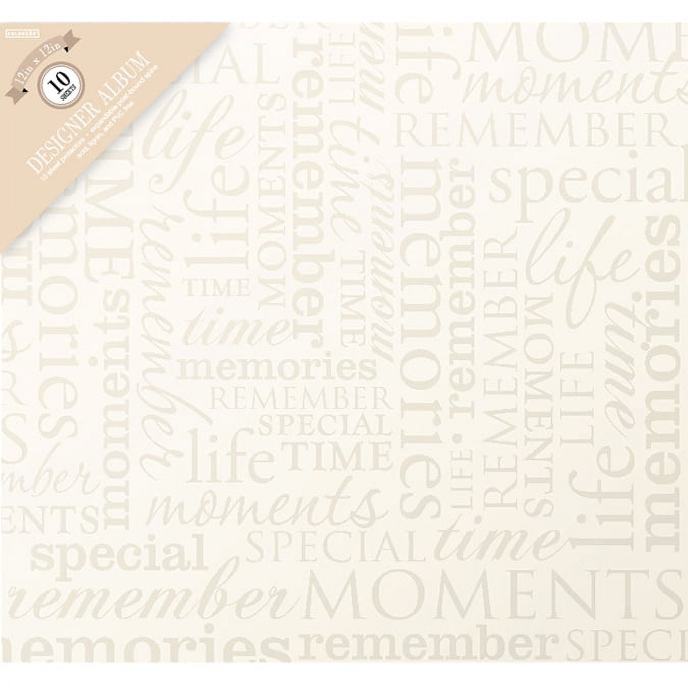 Colorbok 12" x 12" Post Bound Album, 1 Each - Walmart.com