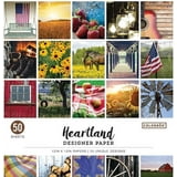 Colorbok 12"x12" Heartland Designer Paper, 50 Count - Walmart.com