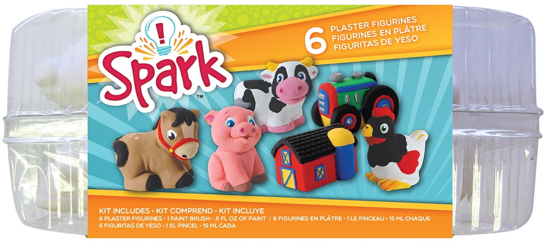 Colorbok Spark Plaster Value Pack Farm - Walmart.com