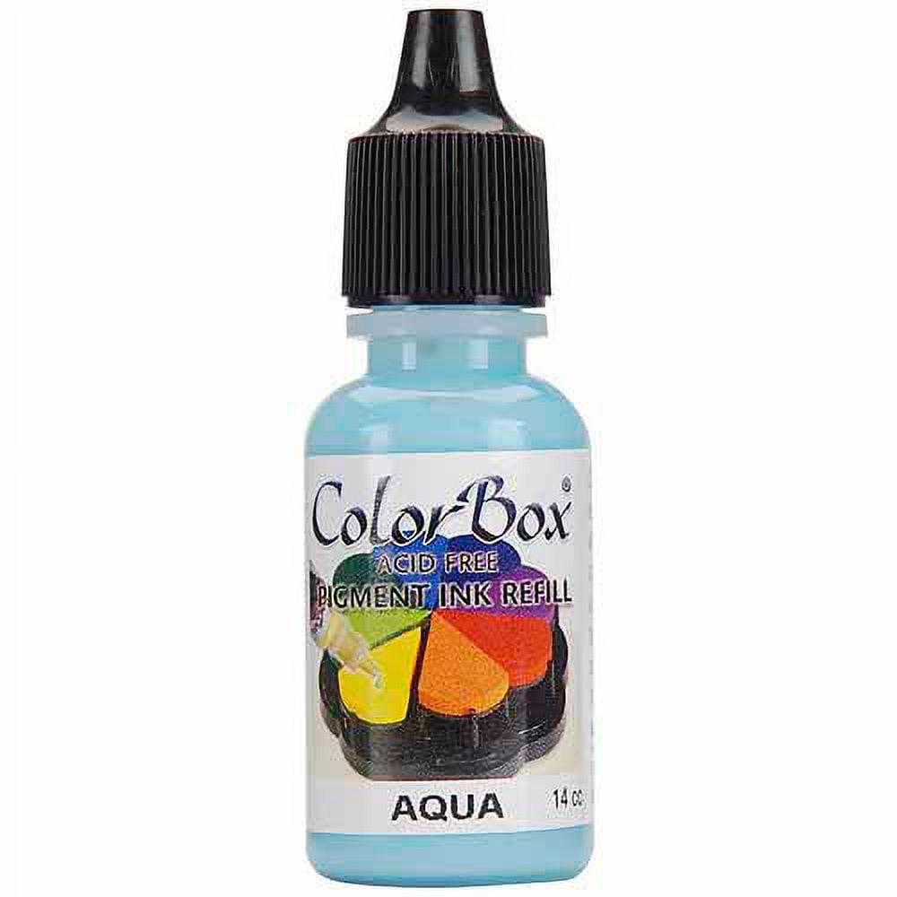 Colorbox Pigment Ink Refill-Aqua - Walmart.com