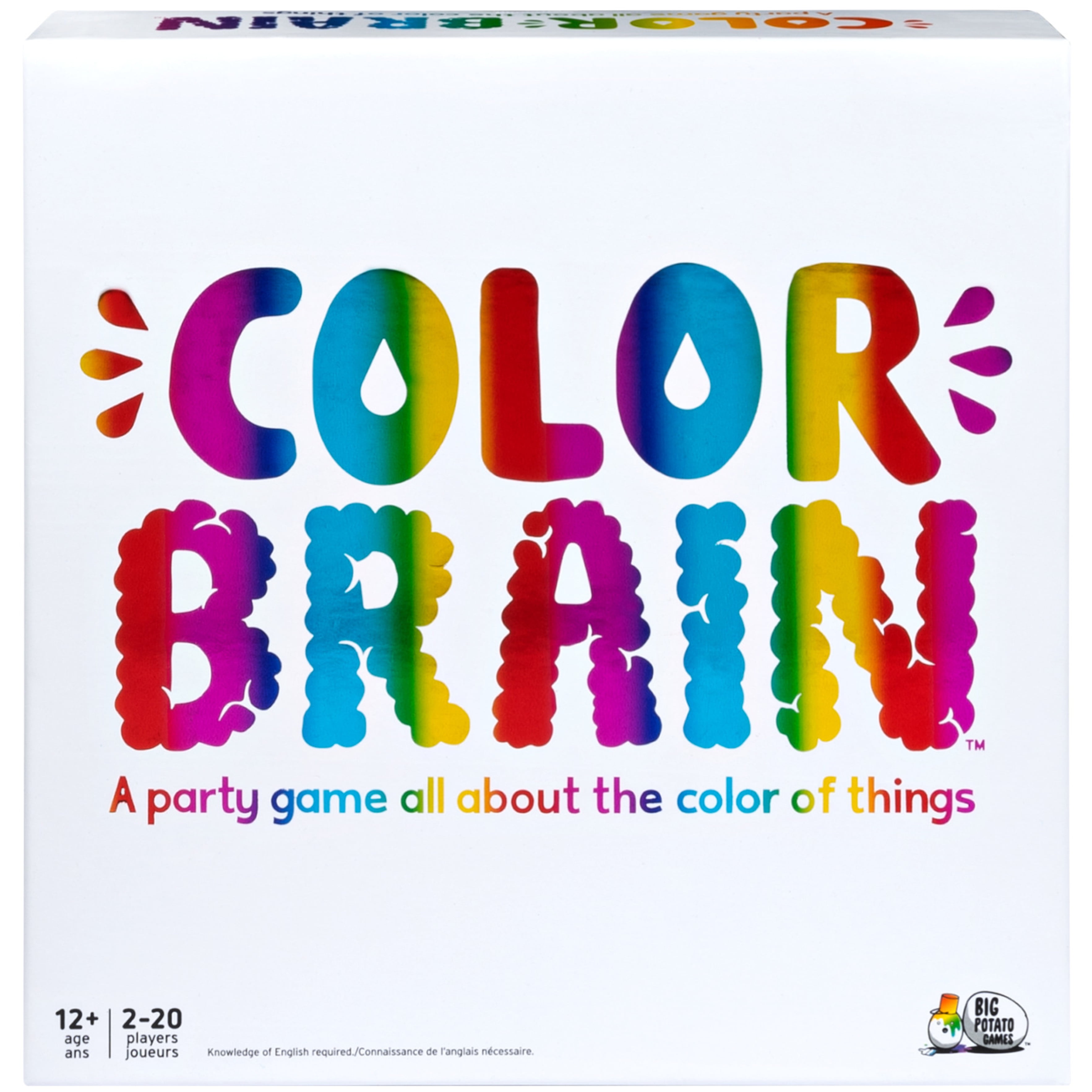 Colorbrain, The Ultimate Family Board Game, for Teens and Adults ...