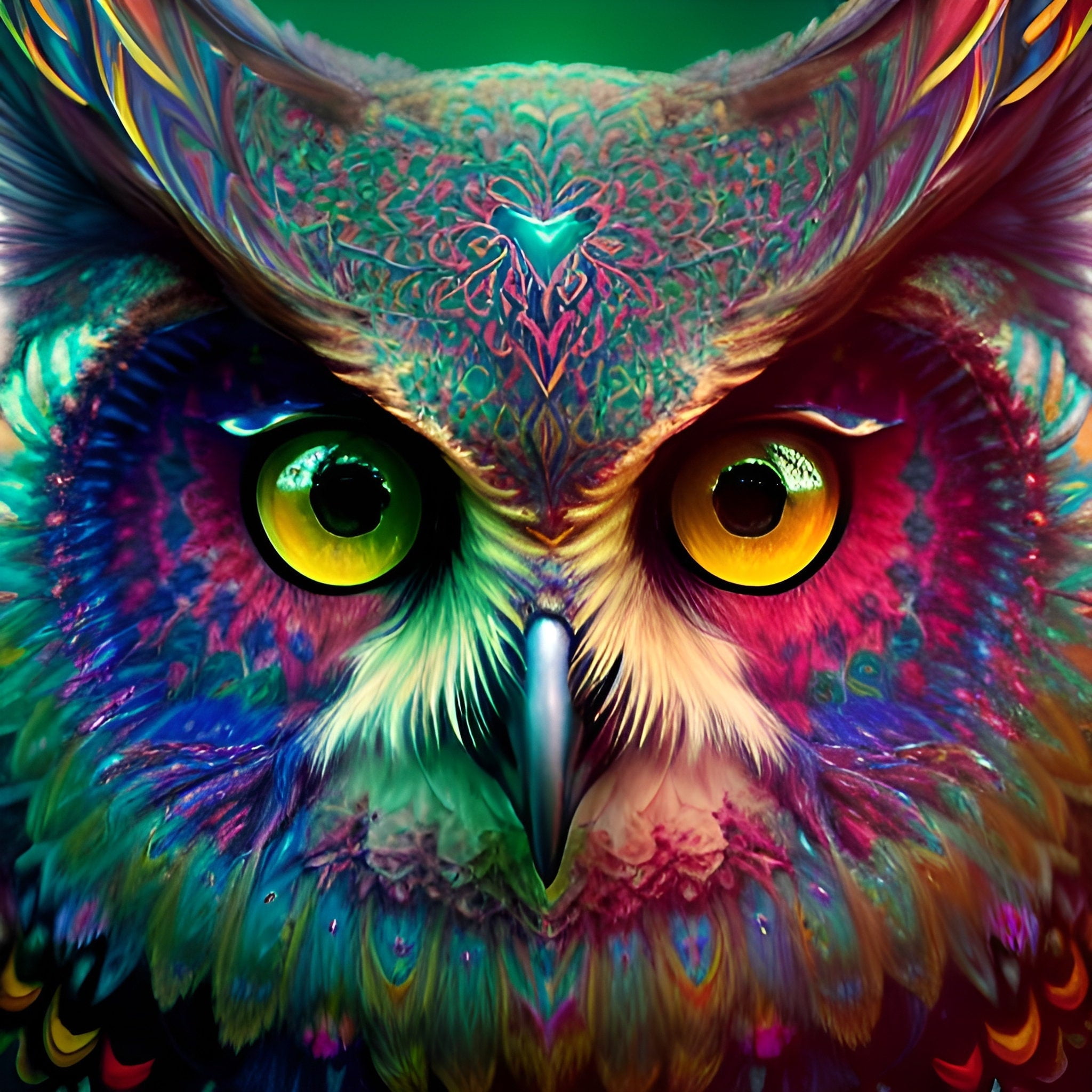 Colorburst Birds of the Forest - Canvas Wall Art - Walmart.com