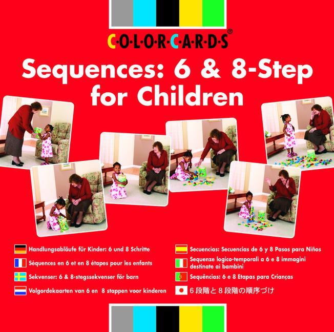 Colorcards: Sequences: Colorcards: 6 and 8- Step for Children (Other ...