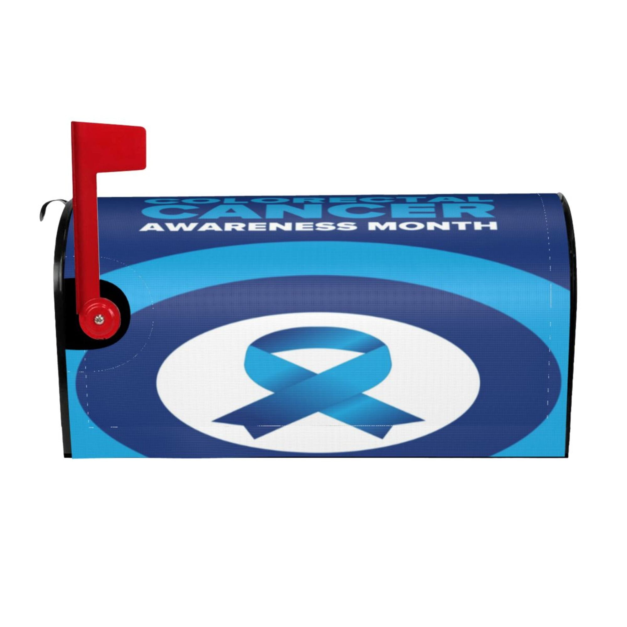 Colorectal Cancer Awareness Month Blue Ribbon 2023 Mailbox Covers ...