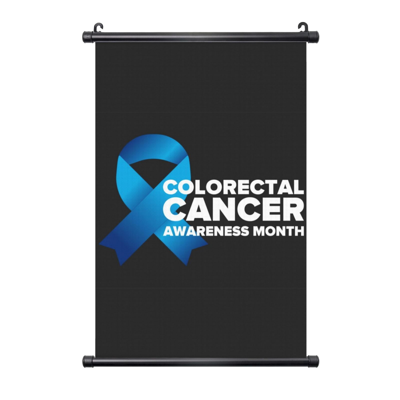 Colorectal Cancer Awareness Month Blue Ribbon 2025 Poster Wall Art ...