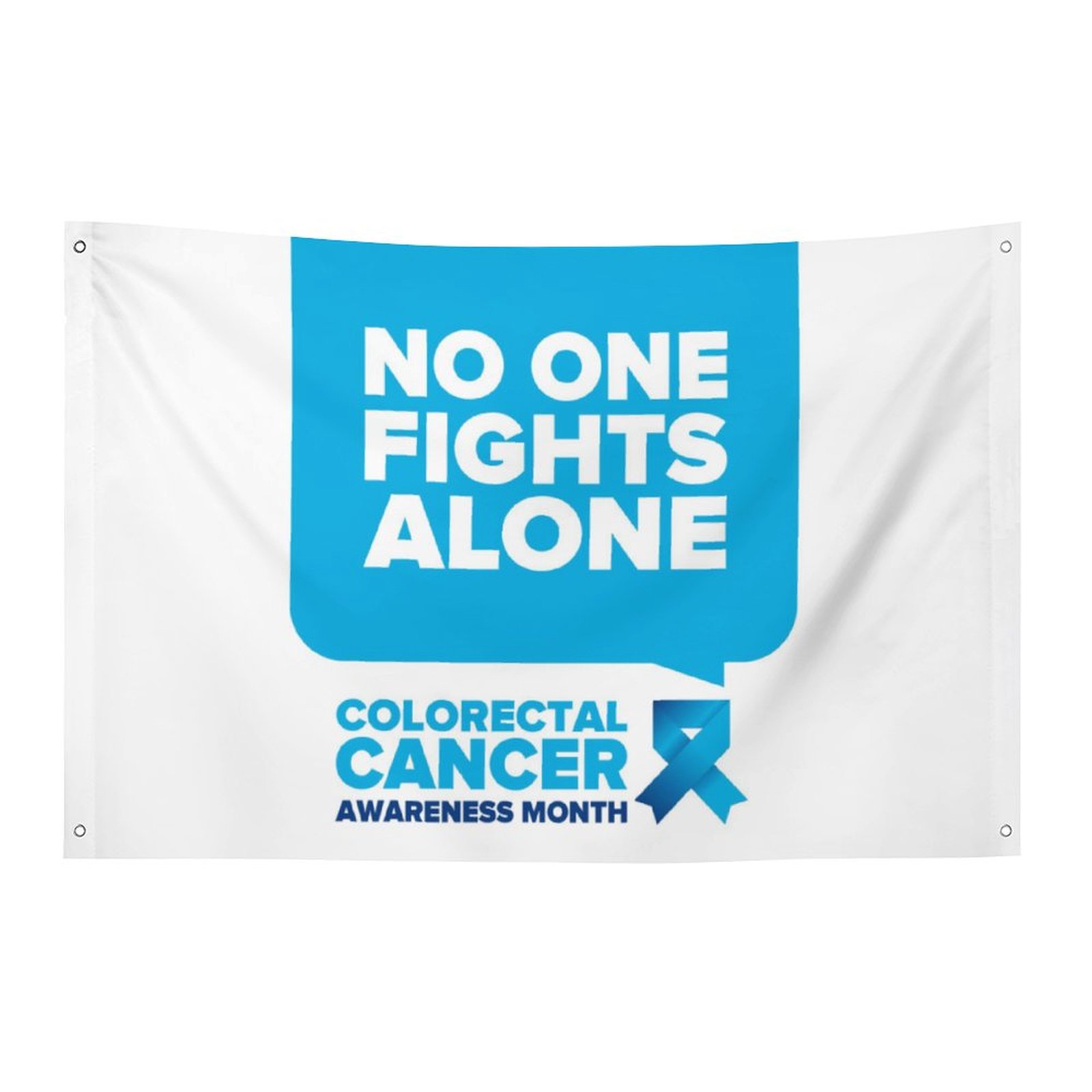 Colorectal Cancer Awareness Month Tapestry Banner Backdrop Flag ...